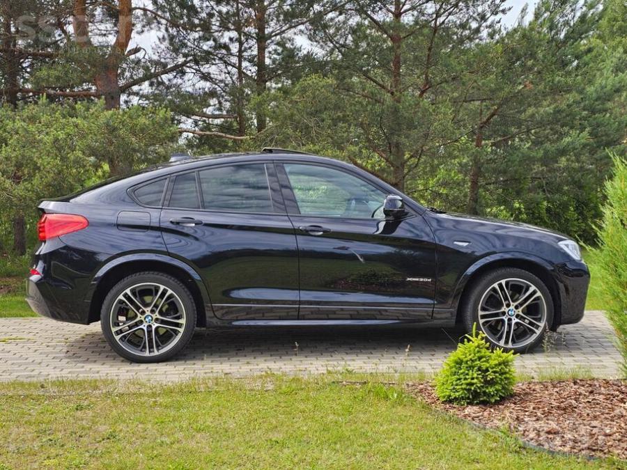 Melns BMW X4 2016 Rīga, ar dzinēja tilpumu 3.00 L un nobraukumu 196 tūkst. km par 15777 €, foto 15 vietnē AUTOMOTO.COM.LV