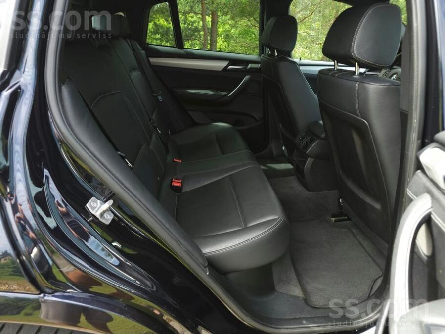 Melns BMW X4 2016 Rīga, ar dzinēja tilpumu 3.00 L un nobraukumu 196 tūkst. km par 15777 €, foto 23 vietnē AUTOMOTO.COM.LV