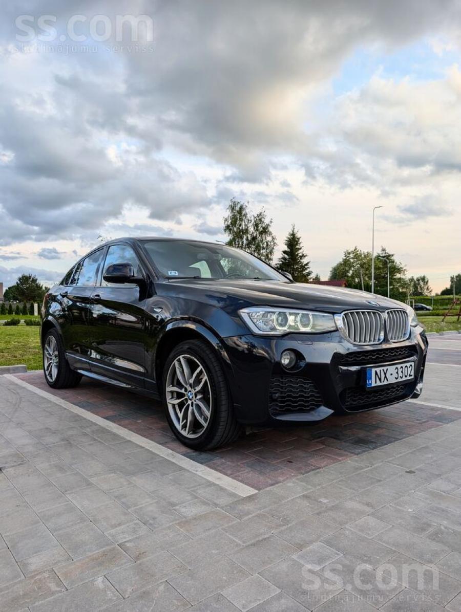 Melns BMW X4 2016 Rīga, ar dzinēja tilpumu 3.00 L un nobraukumu 202 tūkst. km par 17990 €, foto 5 vietnē AUTOMOTO.COM.LV