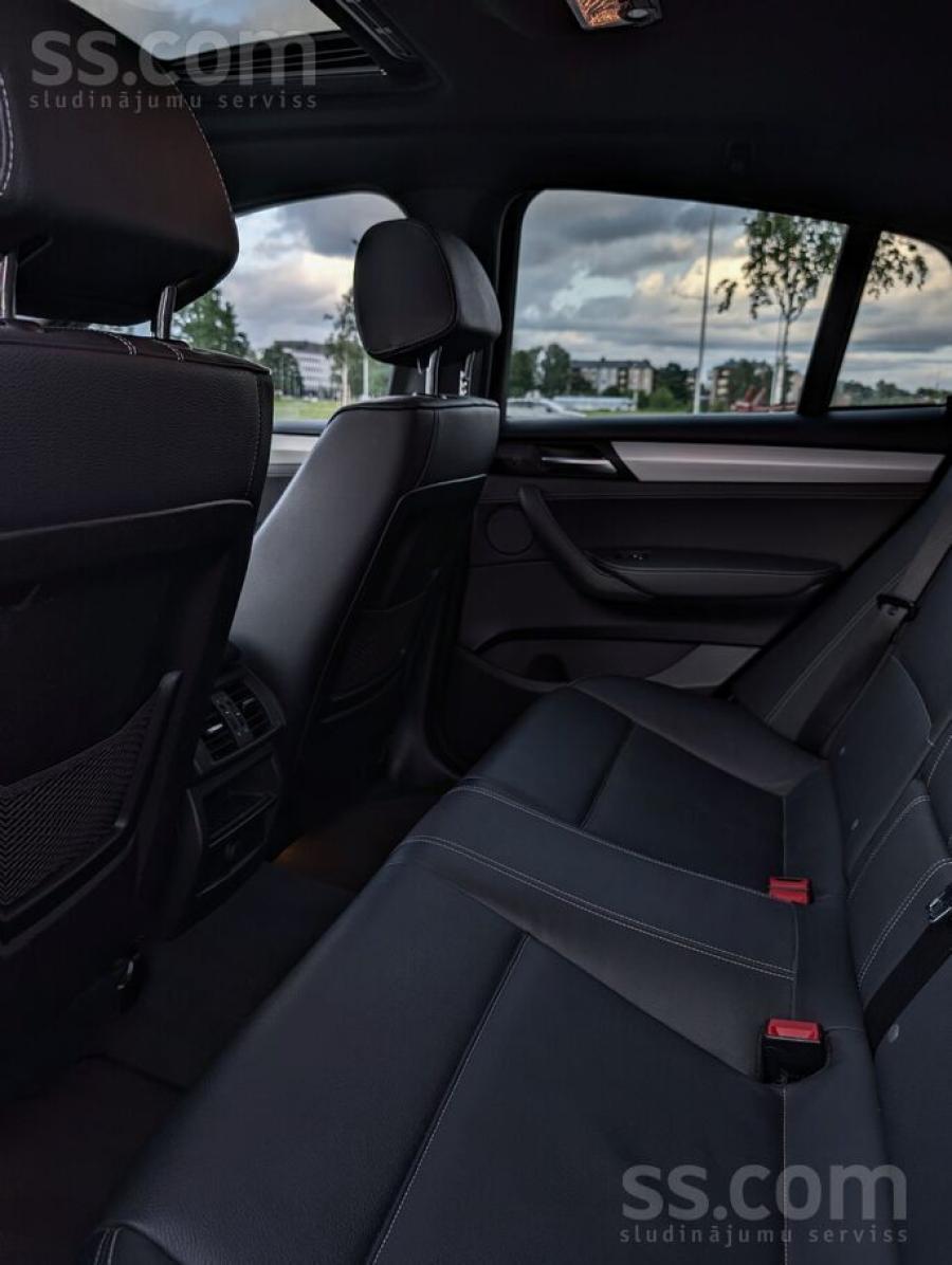 Melns BMW X4 2016 Rīga, ar dzinēja tilpumu 3.00 L un nobraukumu 202 tūkst. km par 17990 €, foto 13 vietnē AUTOMOTO.COM.LV