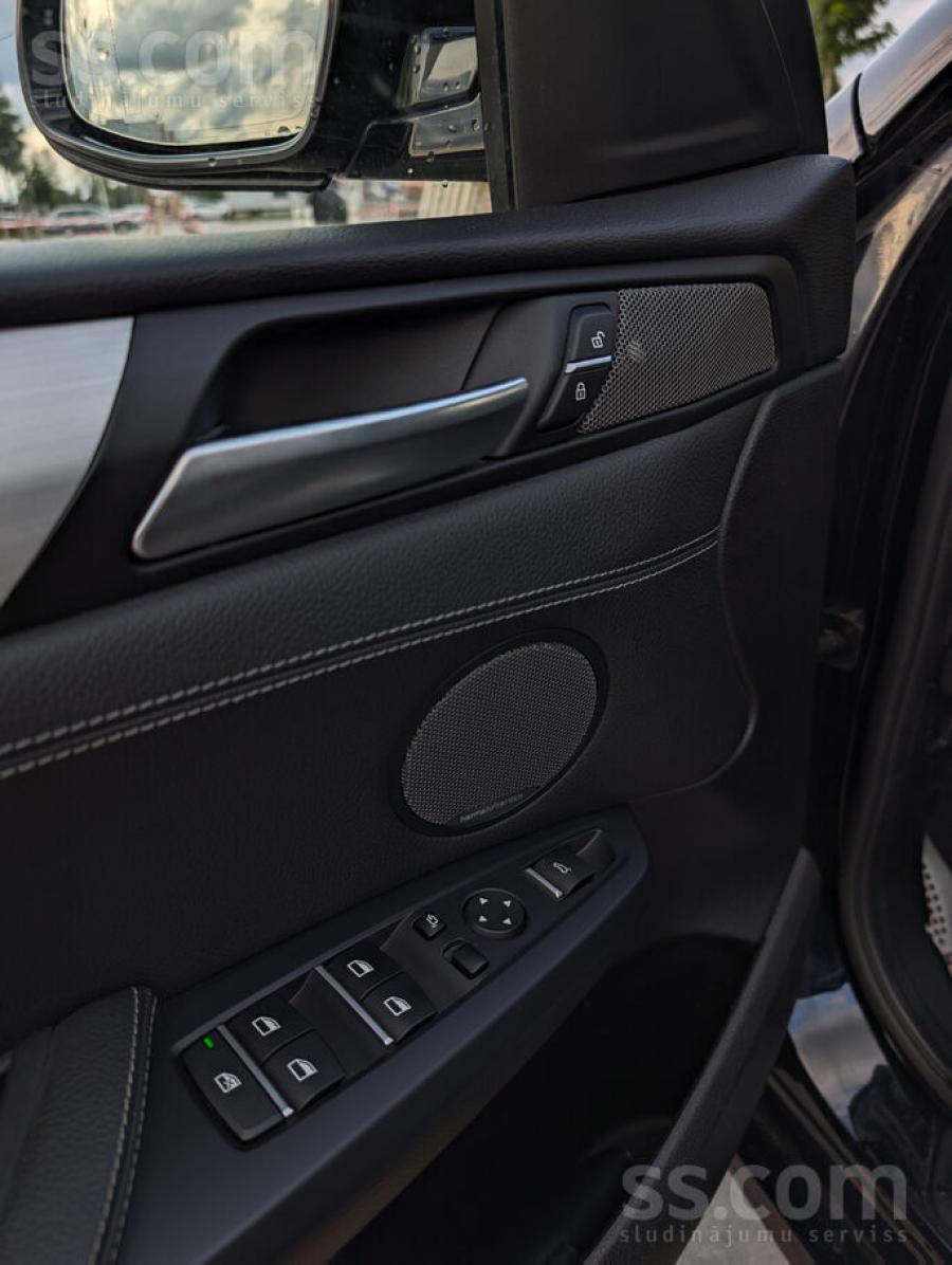 Melns BMW X4 2016 Rīga, ar dzinēja tilpumu 3.00 L un nobraukumu 202 tūkst. km par 17990 €, foto 15 vietnē AUTOMOTO.COM.LV