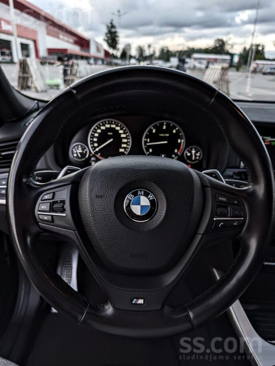 Melns BMW X4 2016 Rīga, ar dzinēja tilpumu 3.00 L un nobraukumu 202 tūkst. km par 17990 €, foto 16 vietnē AUTOMOTO.COM.LV