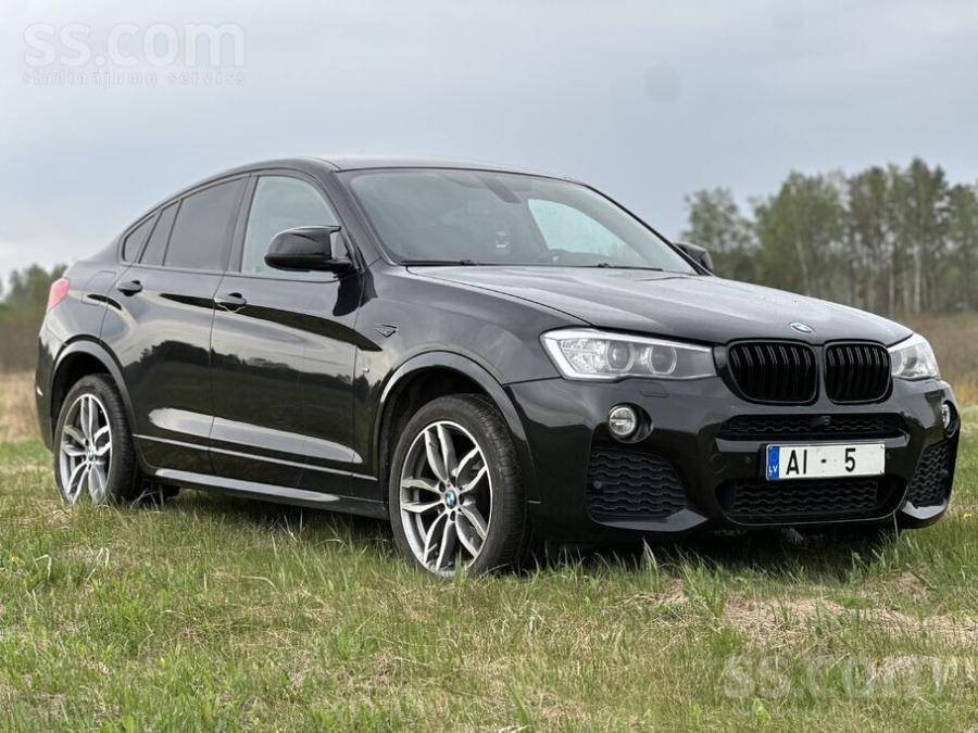Melns BMW X4 2016 Rīga, ar dzinēja tilpumu 2.00 L un nobraukumu 231 tūkst. km par 16750 €, foto 1 vietnē AUTOMOTO.COM.LV