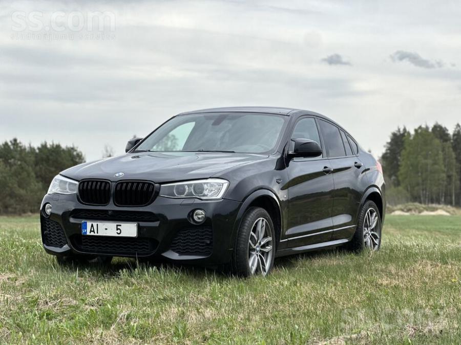 Melns BMW X4 2016 Rīga, ar dzinēja tilpumu 2.00 L un nobraukumu 231 tūkst. km par 16750 €, foto 5 vietnē AUTOMOTO.COM.LV