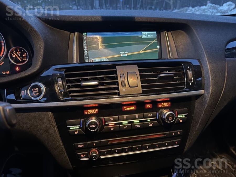 Melns BMW X4 2016 Rīga, ar dzinēja tilpumu 2.00 L un nobraukumu 231 tūkst. km par 16750 €, foto 16 vietnē AUTOMOTO.COM.LV