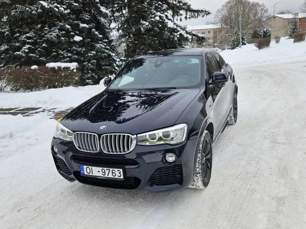 Melns BMW X4 2016 Jēkabpils, ar dzinēja tilpumu 3.00 L un nobraukumu 201 tūkst. km par 19990 €, foto 1 vietnē AUTOMOTO.COM.LV