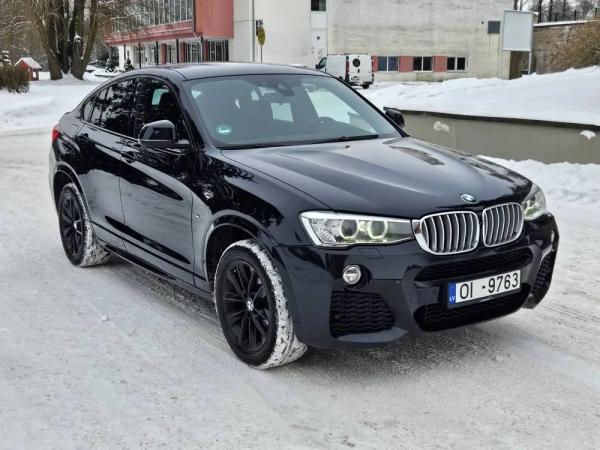 Melns BMW X4 2016 Jēkabpils, ar dzinēja tilpumu 3.00 L un nobraukumu 201 tūkst. km par 19990 €, foto 3 vietnē AUTOMOTO.COM.LV