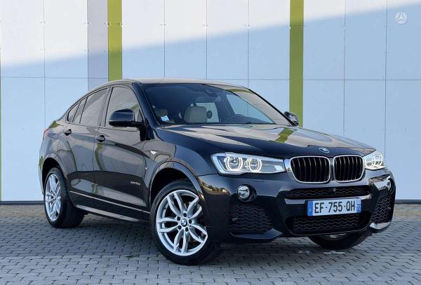 Melns BMW X4 2016 Tauragė, ar dzinēja tilpumu 2.00 L un nobraukumu 235 tūkst. km par 16800 €, foto 2 vietnē AUTOMOTO.COM.LV