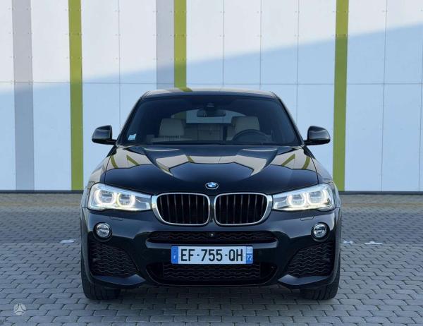 Melns BMW X4 2016 Tauragė, ar dzinēja tilpumu 2.00 L un nobraukumu 235 tūkst. km par 16800 €, foto 3 vietnē AUTOMOTO.COM.LV