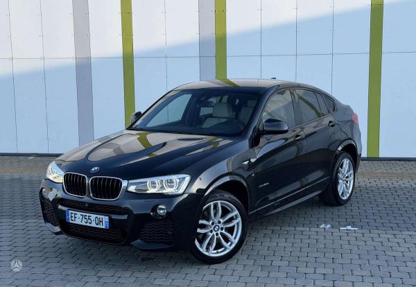 Melns BMW X4 2016 Tauragė, ar dzinēja tilpumu 2.00 L un nobraukumu 235 tūkst. km par 16800 €, foto 5 vietnē AUTOMOTO.COM.LV