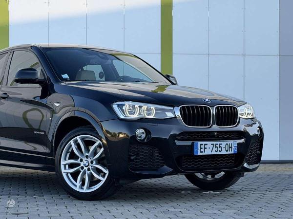 Melns BMW X4 2016 Tauragė, ar dzinēja tilpumu 2.00 L un nobraukumu 235 tūkst. km par 16800 €, foto 9 vietnē AUTOMOTO.COM.LV