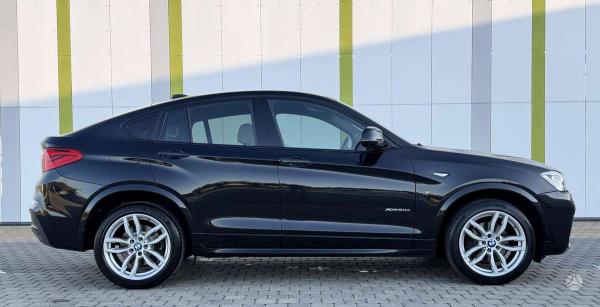 Melns BMW X4 2016 Tauragė, ar dzinēja tilpumu 2.00 L un nobraukumu 235 tūkst. km par 16800 €, foto 10 vietnē AUTOMOTO.COM.LV