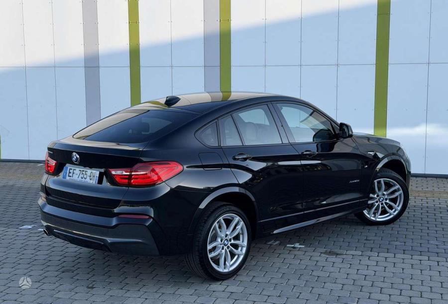 Черный БМВ Х4 2016 в Таураге, объемом двигателя 2.00 л и пробегом 235 тыс. км за 16800 €, фото 21 на AUTOMOTO.COM.LV