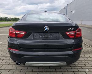 Black BMW X4 2016 in Panevezys, with an engine capacity of 2.00 L and mileage of 279 thousand km for 13499 €, photo 5 on AUTOMOTO.COM.LV