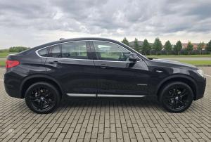 Black BMW X4 2016 in Panevezys, with an engine capacity of 2.00 L and mileage of 279 thousand km for 13499 €, photo 7 on AUTOMOTO.COM.LV