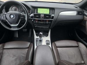 Black BMW X4 2016 in Panevezys, with an engine capacity of 2.00 L and mileage of 279 thousand km for 13499 €, photo 11 on AUTOMOTO.COM.LV