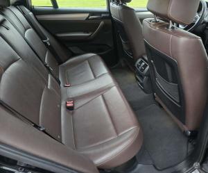 Black BMW X4 2016 in Panevezys, with an engine capacity of 2.00 L and mileage of 279 thousand km for 13499 €, photo 15 on AUTOMOTO.COM.LV