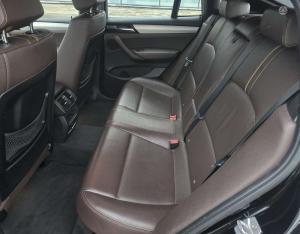 Black BMW X4 2016 in Panevezys, with an engine capacity of 2.00 L and mileage of 279 thousand km for 13499 €, photo 16 on AUTOMOTO.COM.LV
