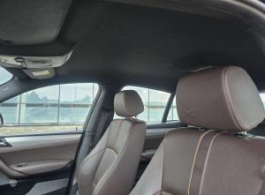 Black BMW X4 2016 in Panevezys, with an engine capacity of 2.00 L and mileage of 279 thousand km for 13499 €, photo 18 on AUTOMOTO.COM.LV