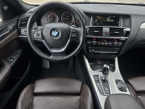 Black BMW X4 2016 in Panevezys, with an engine capacity of 2.00 L and mileage of 279 thousand km for 13499 €, photo 19 on AUTOMOTO.COM.LV