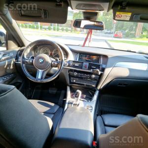 Черный БМВ Х4 2016 в Рига, объемом двигателя 2.00 л и пробегом 219 тыс. км за 17300 €, фото 16 на AUTOMOTO.COM.LV