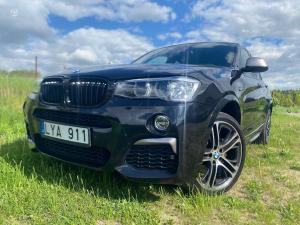 Black BMW X4 2016 in Vilnius, with an engine capacity of 3.00 L and mileage of 195 thousand km for 21450 €, photo 3 on AUTOMOTO.COM.LV