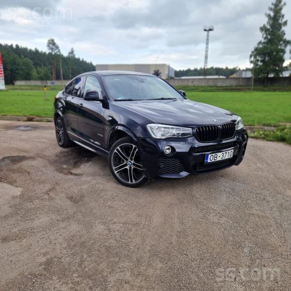 Melns BMW X4 2016 Rīga, ar dzinēja tilpumu 2.00 L un nobraukumu 219 tūkst. km par 17300 €, foto 1 vietnē AUTOMOTO.COM.LV