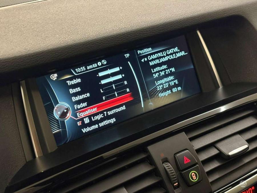 Black BMW X4 2016 in Marijampole, with an engine capacity of 2.99 L and mileage of 254 thousand km for 17700 €, photo 11 on AUTOMOTO.COM.LV