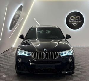 Black BMW X4 2016 in Marijampole, with an engine capacity of 2.99 L and mileage of 254 thousand km for 17700 €, photo 14 on AUTOMOTO.COM.LV