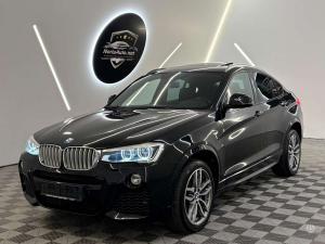 Black BMW X4 2016 in Marijampole, with an engine capacity of 2.99 L and mileage of 254 thousand km for 17700 €, photo 15 on AUTOMOTO.COM.LV