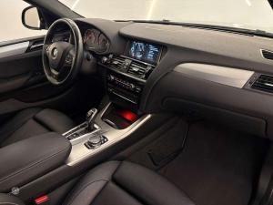 Black BMW X4 2016 in Marijampole, with an engine capacity of 2.99 L and mileage of 254 thousand km for 17700 €, photo 18 on AUTOMOTO.COM.LV