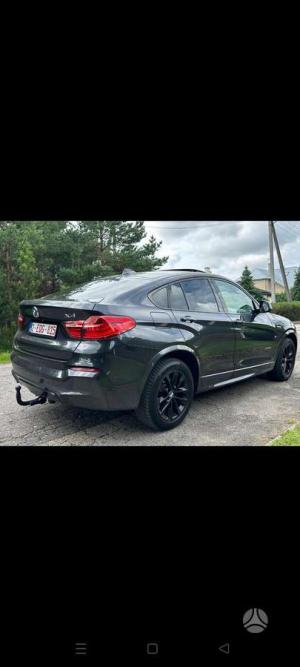 Black BMW X4 2016 in Vilnius, with an engine capacity of 2.00 L and mileage of 194 thousand km for 15999 €, photo 7 on AUTOMOTO.COM.LV
