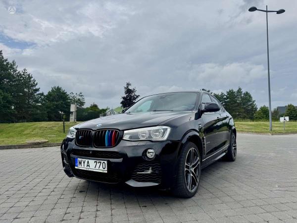 Melns BMW X4 2016 Telšiai, ar dzinēja tilpumu 2.99 L un nobraukumu 215 tūkst. km par 18000 €, foto 1 vietnē AUTOMOTO.COM.LV