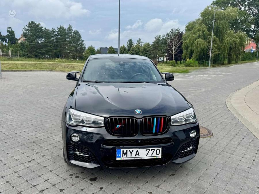 Melns BMW X4 2016 Telšiai, ar dzinēja tilpumu 2.99 L un nobraukumu 215 tūkst. km par 18000 €, foto 3 vietnē AUTOMOTO.COM.LV