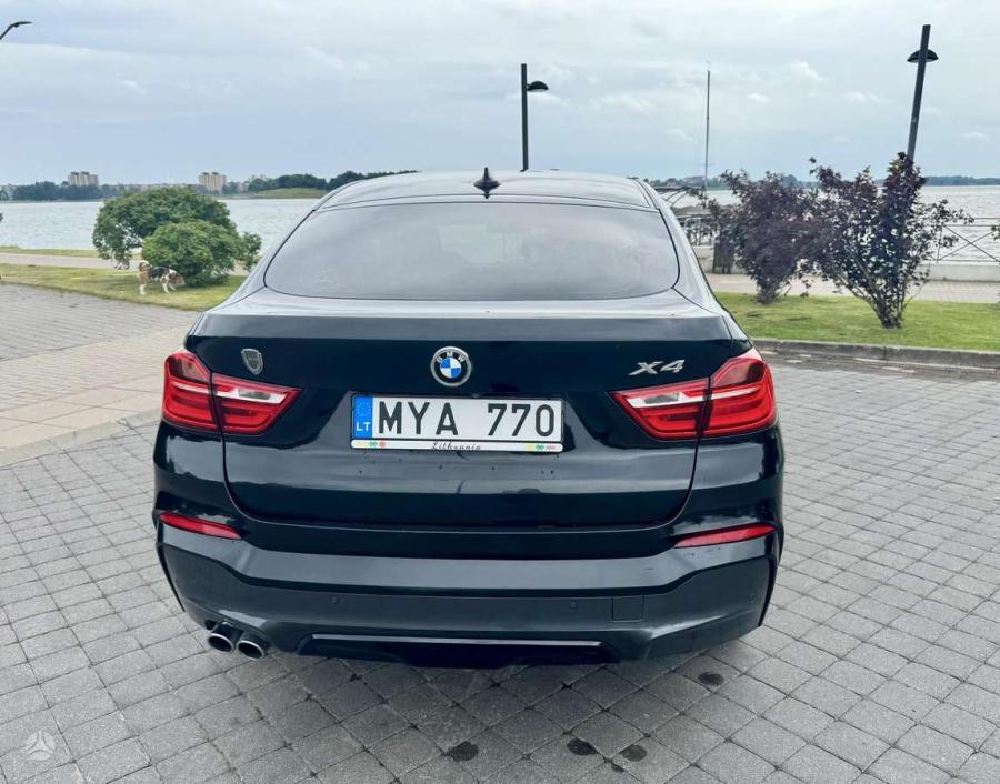 Melns BMW X4 2016 Telšiai, ar dzinēja tilpumu 2.99 L un nobraukumu 215 tūkst. km par 18000 €, foto 7 vietnē AUTOMOTO.COM.LV