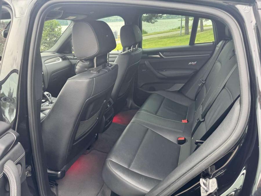 Melns BMW X4 2016 Telšiai, ar dzinēja tilpumu 2.99 L un nobraukumu 215 tūkst. km par 18000 €, foto 12 vietnē AUTOMOTO.COM.LV
