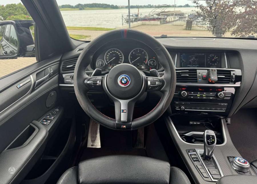 Melns BMW X4 2016 Telšiai, ar dzinēja tilpumu 2.99 L un nobraukumu 215 tūkst. km par 18000 €, foto 14 vietnē AUTOMOTO.COM.LV