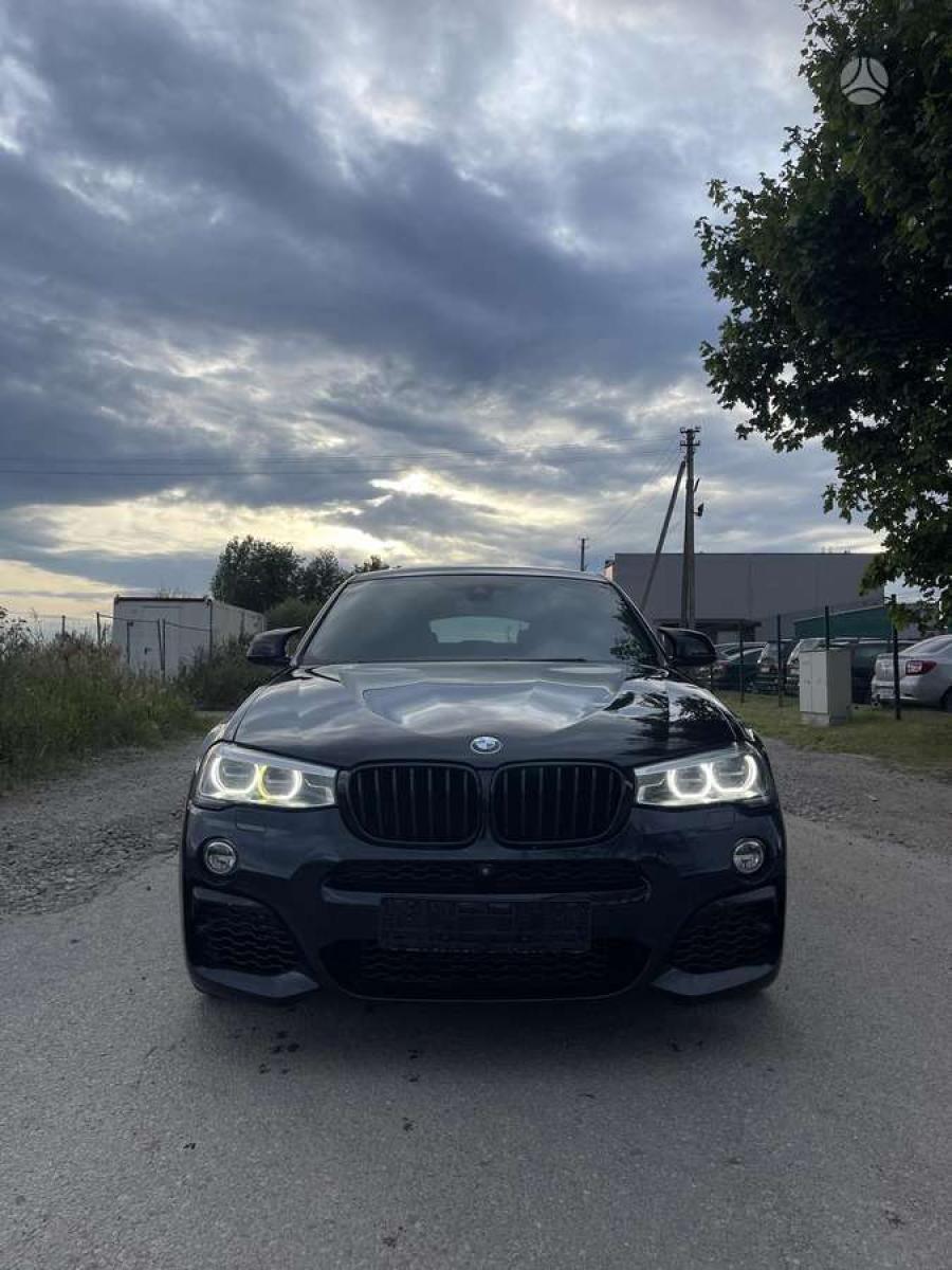 Melns BMW X4 2016 Kauņa, ar dzinēja tilpumu 2.98 L un nobraukumu 171 tūkst. km par 13900 €, foto 3 vietnē AUTOMOTO.COM.LV