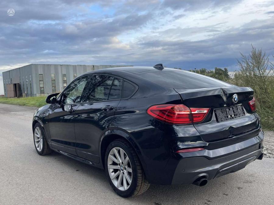 Melns BMW X4 2016 Kauņa, ar dzinēja tilpumu 2.98 L un nobraukumu 171 tūkst. km par 13900 €, foto 6 vietnē AUTOMOTO.COM.LV