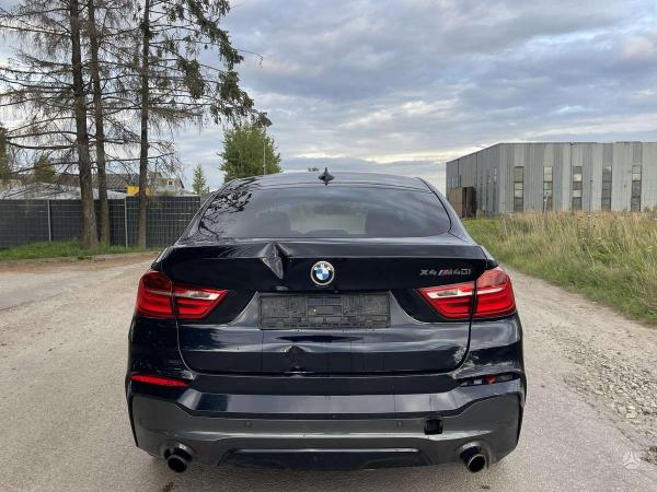 Melns BMW X4 2016 Kauņa, ar dzinēja tilpumu 2.98 L un nobraukumu 171 tūkst. km par 13900 €, foto 6 vietnē AUTOMOTO.COM.LV