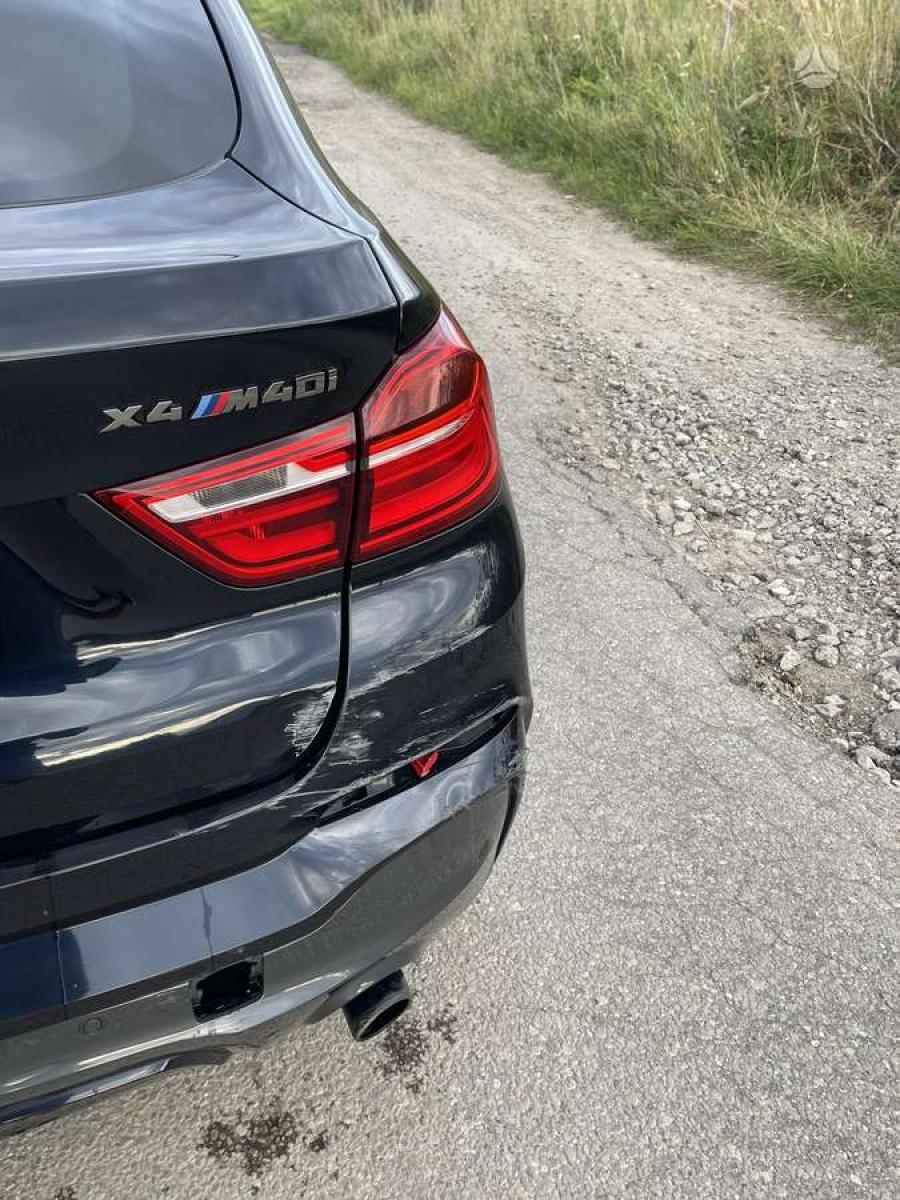 Melns BMW X4 2016 Kauņa, ar dzinēja tilpumu 2.98 L un nobraukumu 171 tūkst. km par 13900 €, foto 8 vietnē AUTOMOTO.COM.LV