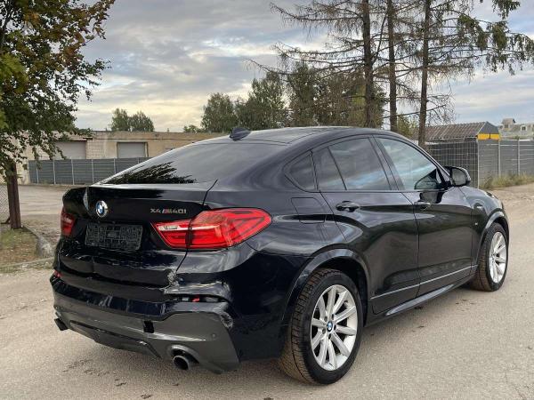 Melns BMW X4 2016 Kauņa, ar dzinēja tilpumu 2.98 L un nobraukumu 171 tūkst. km par 13900 €, foto 10 vietnē AUTOMOTO.COM.LV