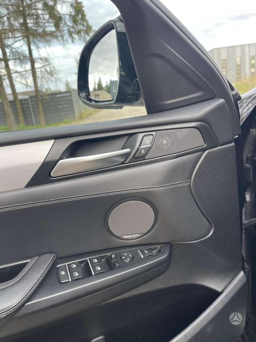 Melns BMW X4 2016 Kauņa, ar dzinēja tilpumu 2.98 L un nobraukumu 171 tūkst. km par 13900 €, foto 15 vietnē AUTOMOTO.COM.LV