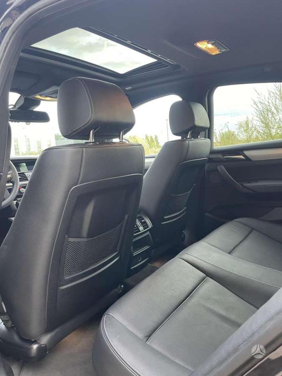 Melns BMW X4 2016 Kauņa, ar dzinēja tilpumu 2.98 L un nobraukumu 171 tūkst. km par 13900 €, foto 16 vietnē AUTOMOTO.COM.LV