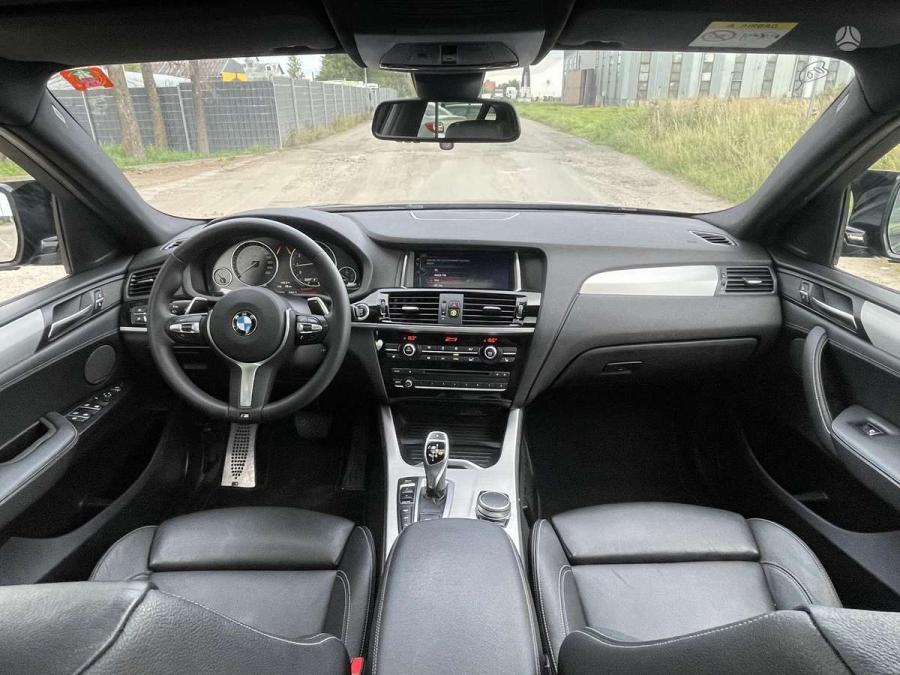 Melns BMW X4 2016 Kauņa, ar dzinēja tilpumu 2.98 L un nobraukumu 171 tūkst. km par 13900 €, foto 22 vietnē AUTOMOTO.COM.LV