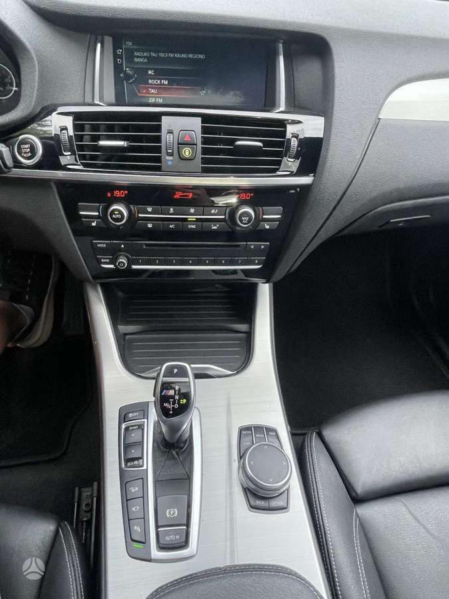 Melns BMW X4 2016 Kauņa, ar dzinēja tilpumu 2.98 L un nobraukumu 171 tūkst. km par 13900 €, foto 25 vietnē AUTOMOTO.COM.LV