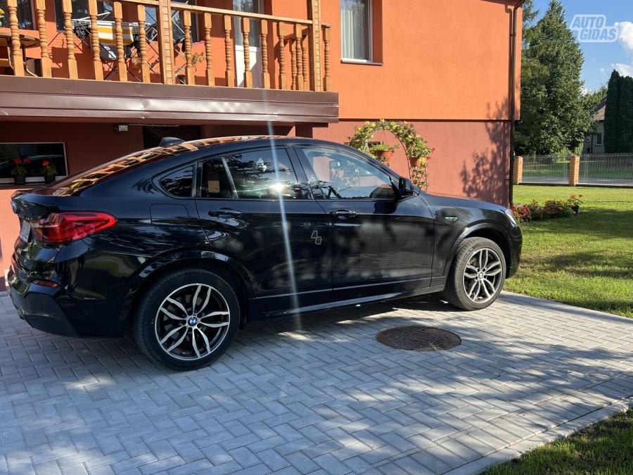 Melns BMW X4 2016 Druskininkai, ar dzinēja tilpumu 2.00 L un nobraukumu 251 tūkst. km par 17300 €, foto 3 vietnē AUTOMOTO.COM.LV