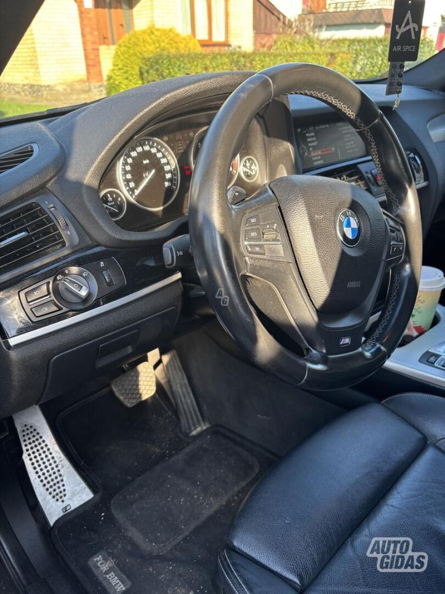 Melns BMW X4 2016 Druskininkai, ar dzinēja tilpumu 2.00 L un nobraukumu 251 tūkst. km par 17300 €, foto 6 vietnē AUTOMOTO.COM.LV