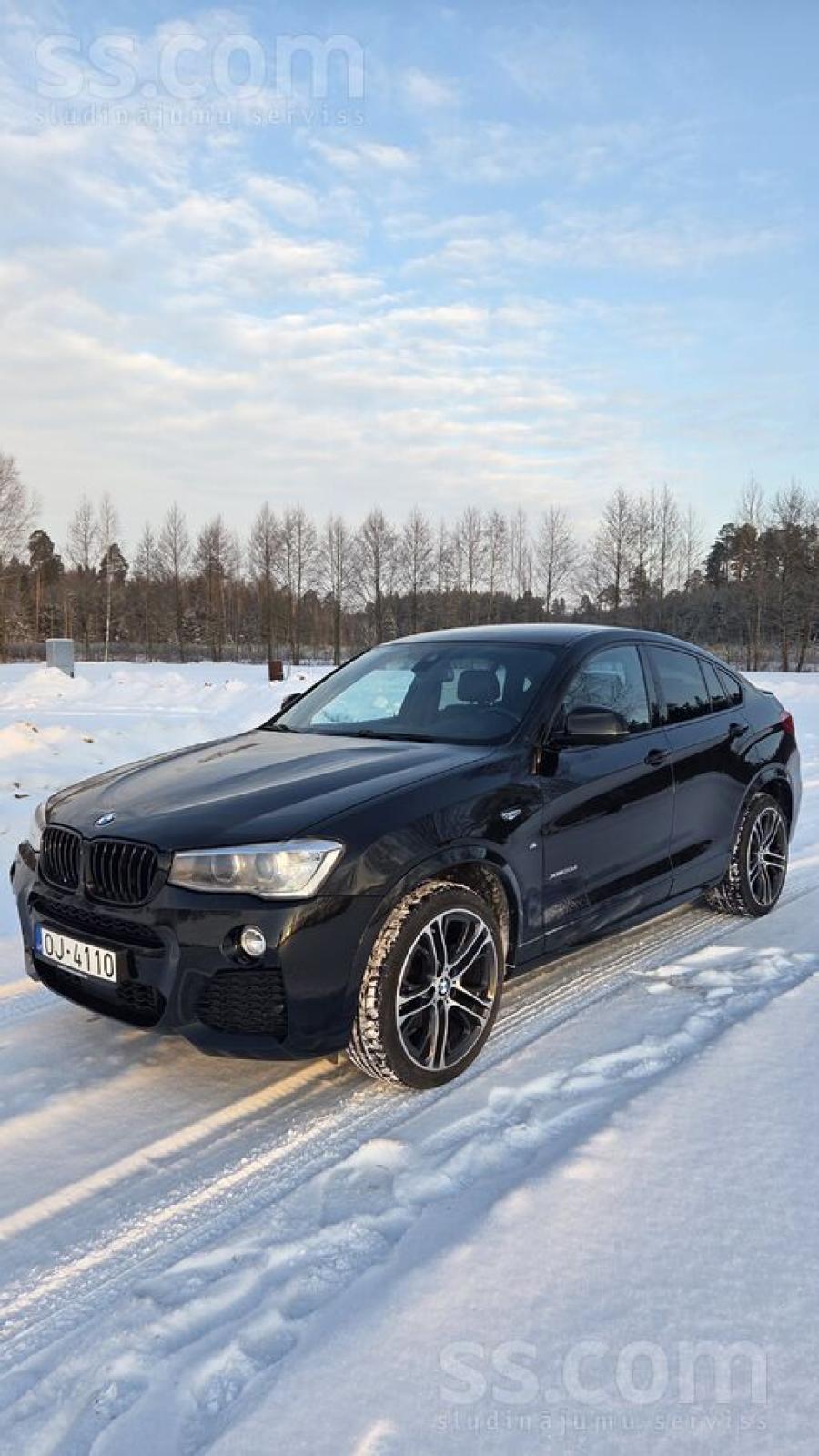 Melns BMW X4 2017 Jelgava, ar dzinēja tilpumu 3.00 L un nobraukumu 255 tūkst. km par 17850 €, foto 3 vietnē AUTOMOTO.COM.LV