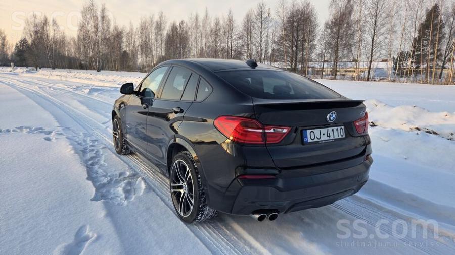 Melns BMW X4 2017 Jelgava, ar dzinēja tilpumu 3.00 L un nobraukumu 255 tūkst. km par 17850 €, foto 5 vietnē AUTOMOTO.COM.LV